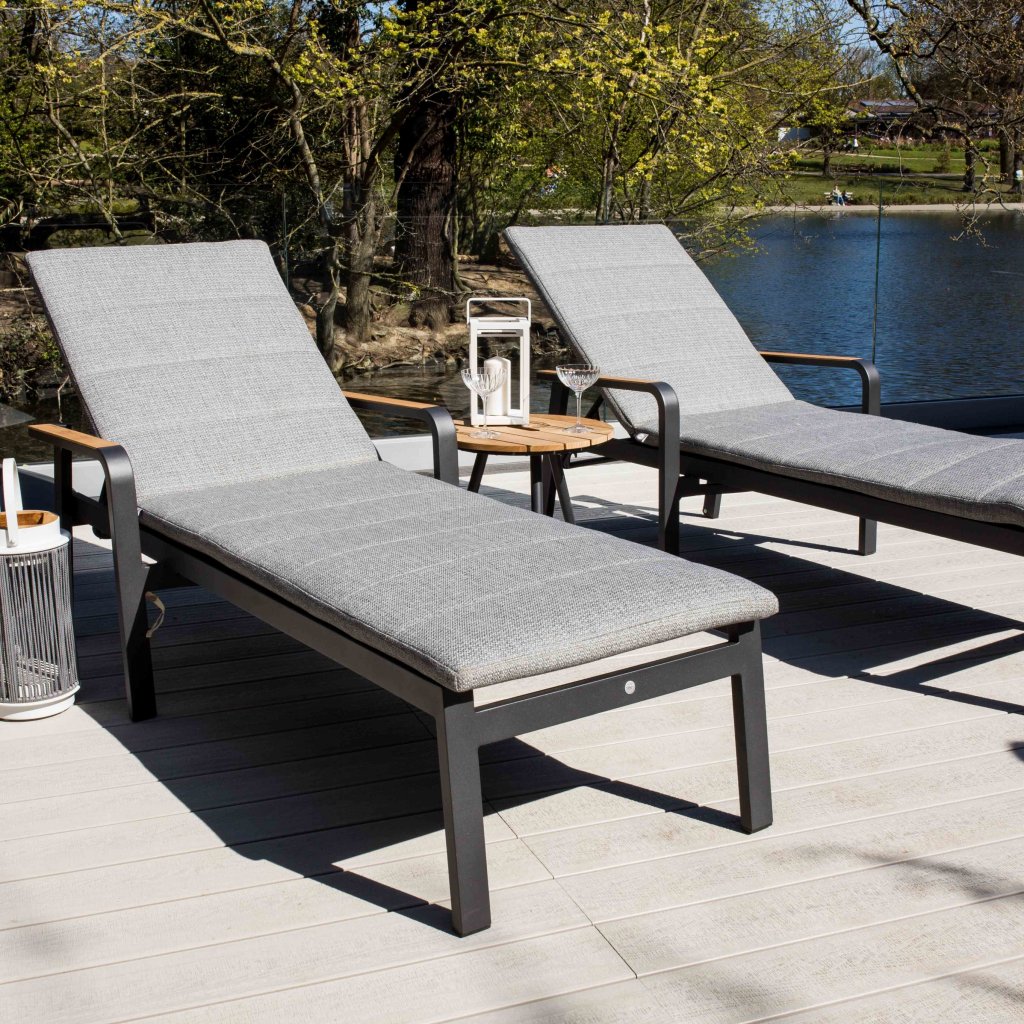 Tutti Outdoor Sun Lounger | Weatherproof Garden Sun Lounger | Suns ...