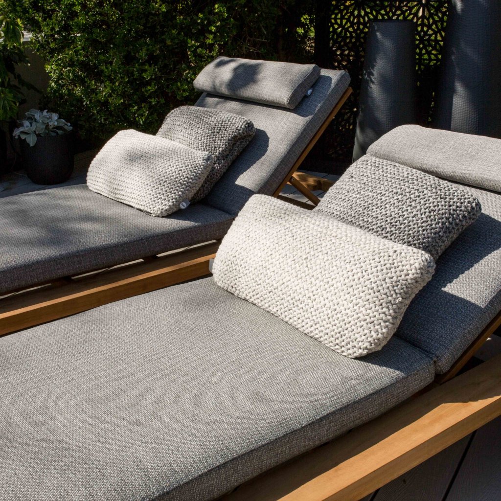 Nardo Outdoor Sun Lounger | Weatherproof Garden Sun Lounger | Suns ...