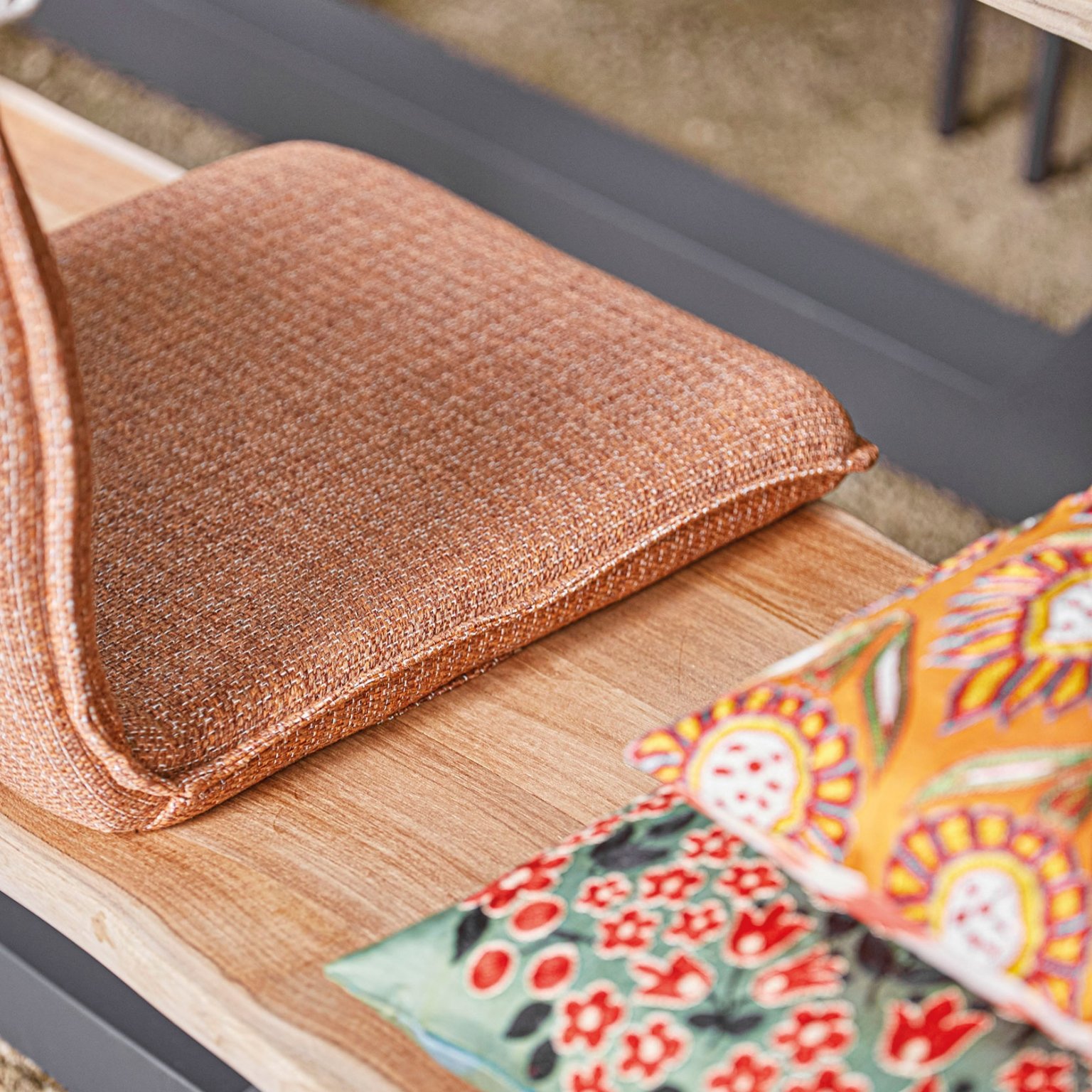 Vieste Outdoor Bench Fabric Seat Cushions | Garden Seating | Suns Lifestyle