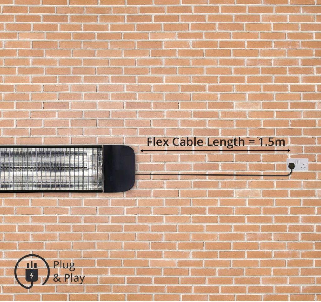 Infrared Bar Heater 2400W | Outback 365