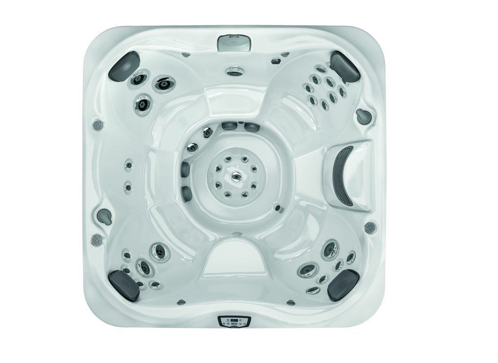 Jacuzzi® J-345™ hot tub | Comfort hot tub with open seating | Outback 365